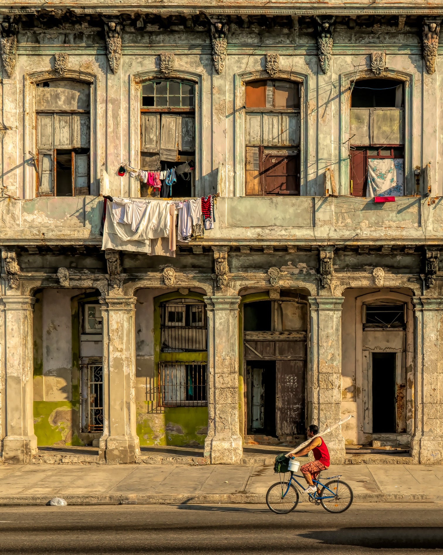 Havana Harbor Front Building Wall Art Print – Dan Kosmayer Fine Art ...
