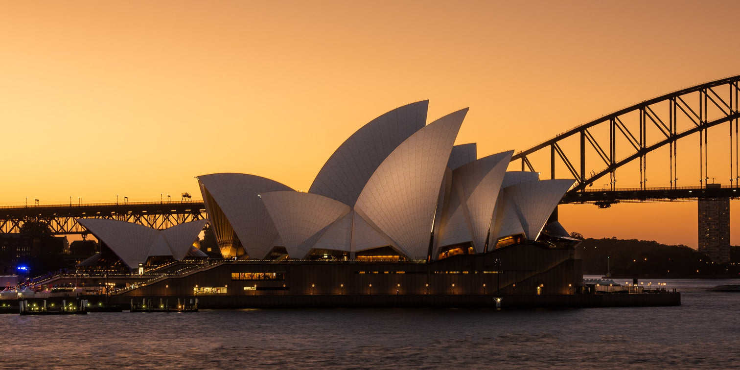 Sydney Opera House Sunset Photo - Iconic View at Golden Hour – Dan ...