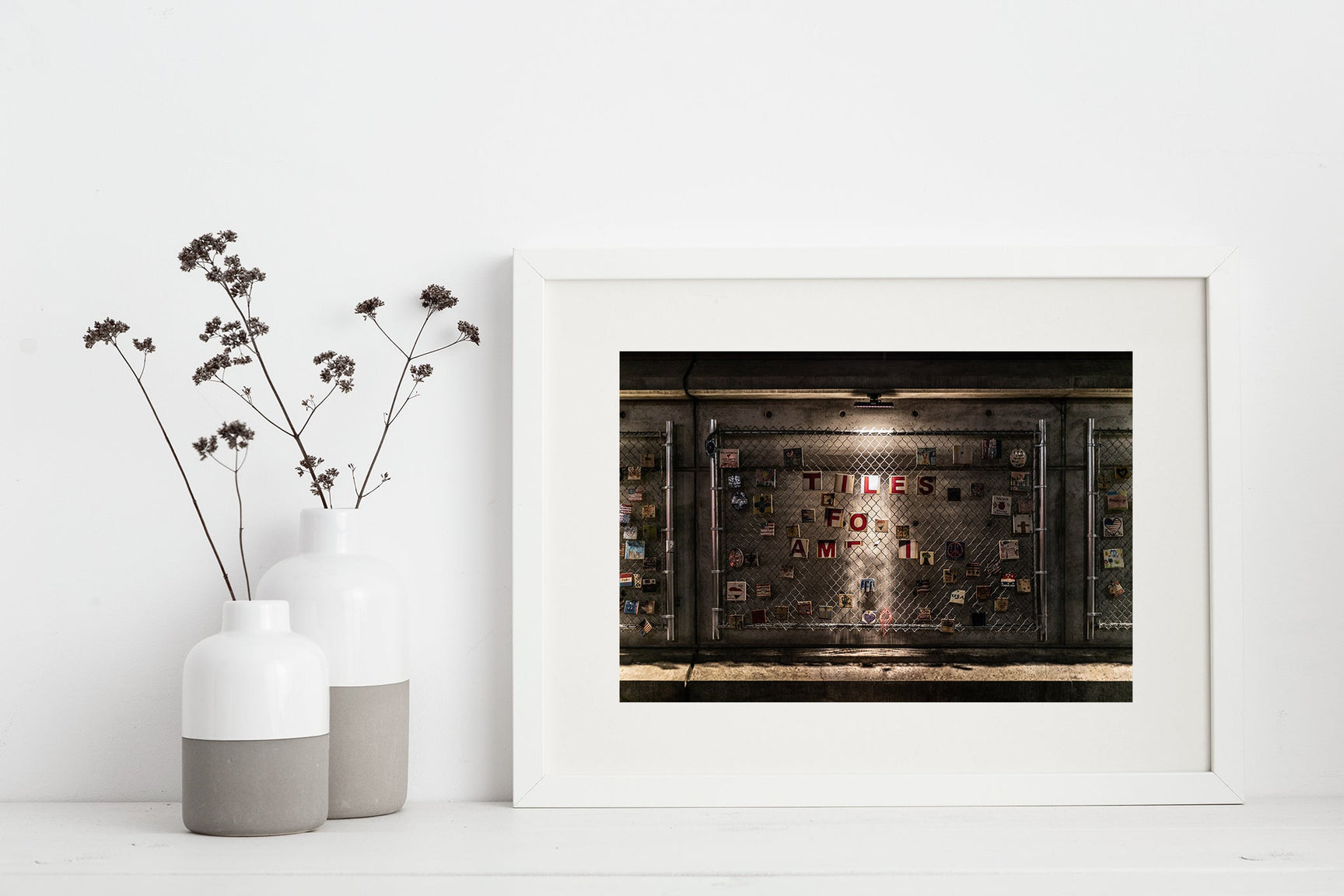 Tiles for America Memorial Wall Fine Art Print with Social Meaning ...